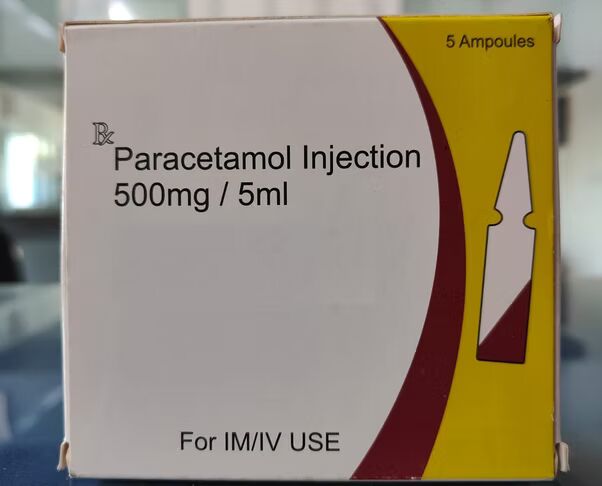 Paracetamol Injection - Farbe Firma