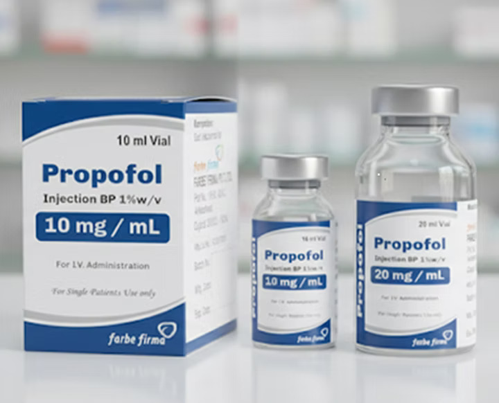 Propofol Injectable Emulsion - Farbe Firma
